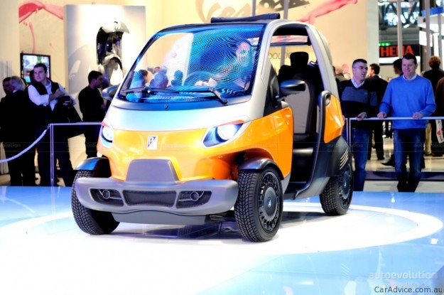 Piaggio NT3 Microcar Concept - AutoNetTV Media, Inc.