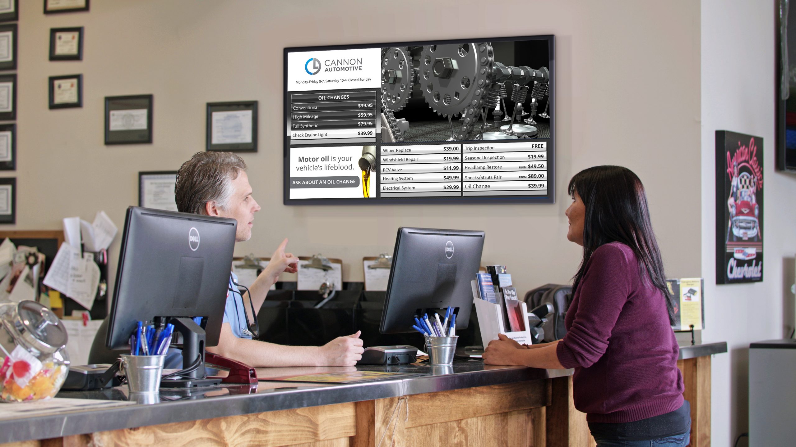 Menu, Schmenu - AutoNet TV Digital Menu Boards